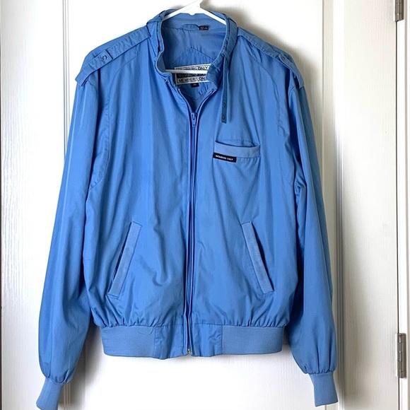 Members Only | Jackets & Coats | Members Only Vintage Blue Jacket Mens ...